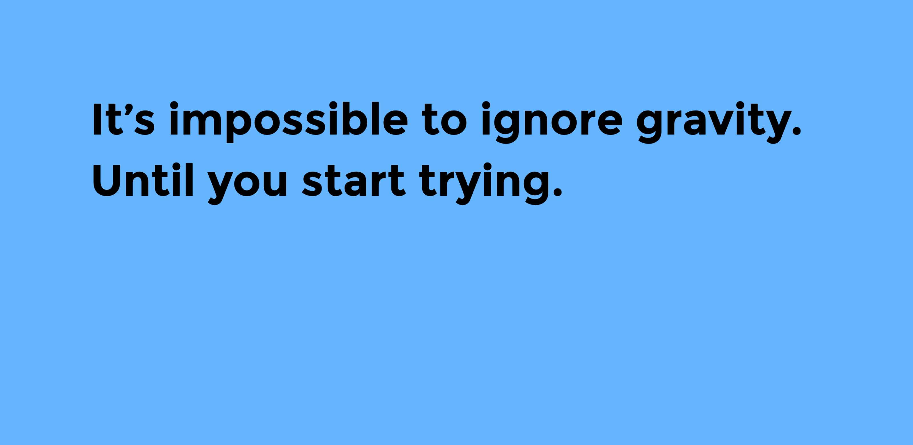 ignore gravity | A Berlin based consulting firm for cultural transformation, creating ...